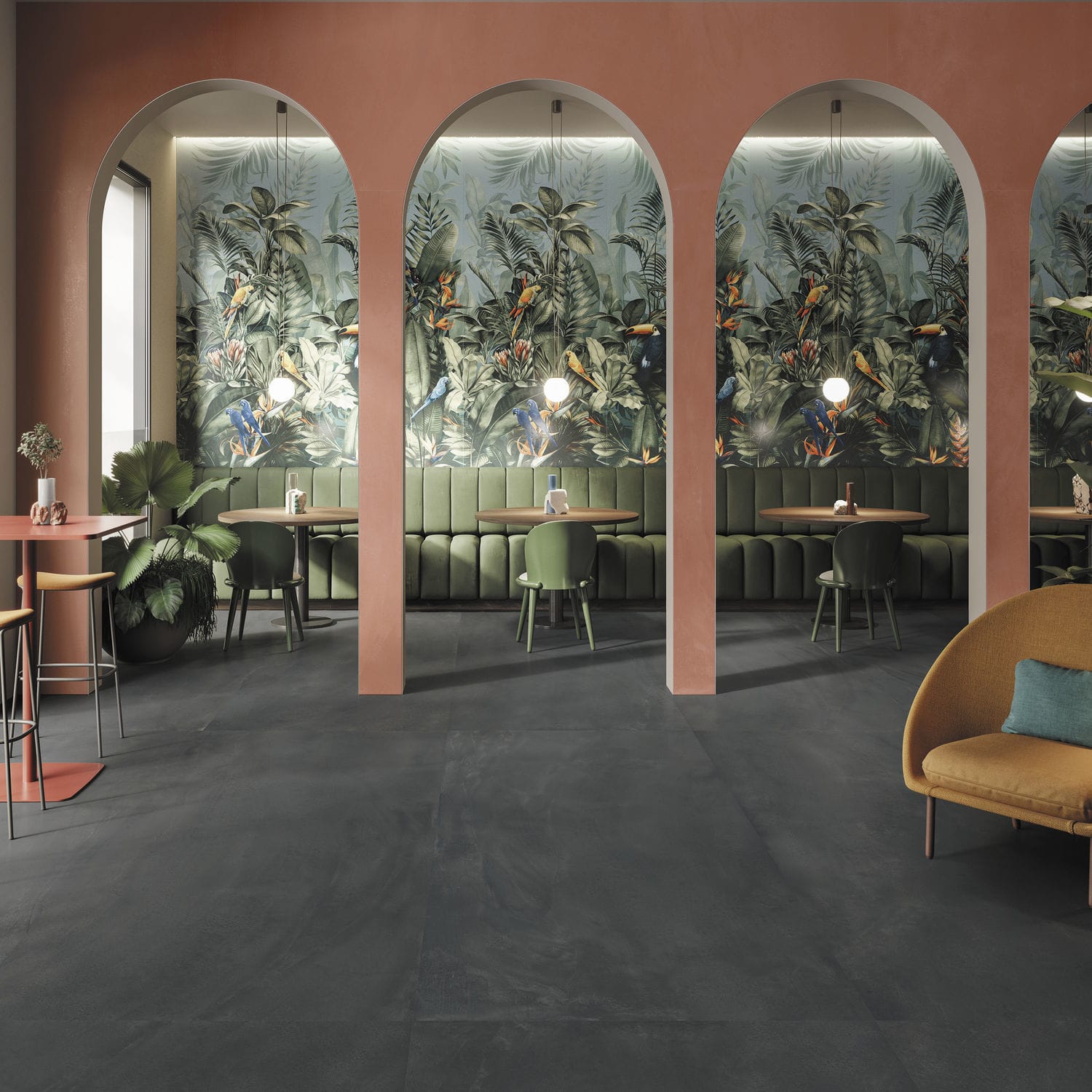 Porcelain stoneware tile - PIGMENTO - EMILGROUP - matte / smooth / indoor
