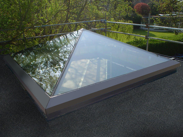 Metal glass roof - PYRAMID - Glazing Innovations