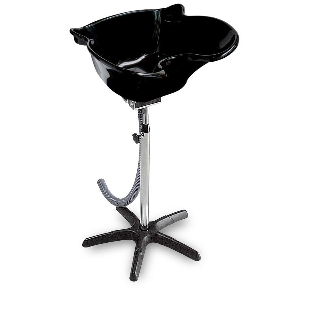 Floor-standing hand basin - BLACK - AGV group - geometric / plastic ...