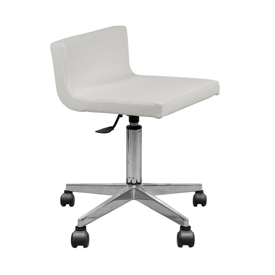 Contemporary styling stool - SQUARED P20 - FIAPP - fabric / leather ...