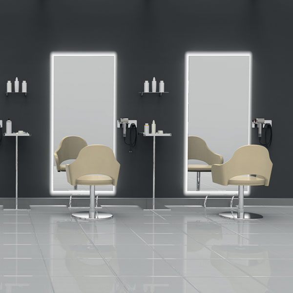 Contemporary dressing table - JANEL - BONVINI - metal / wall-mounted ...