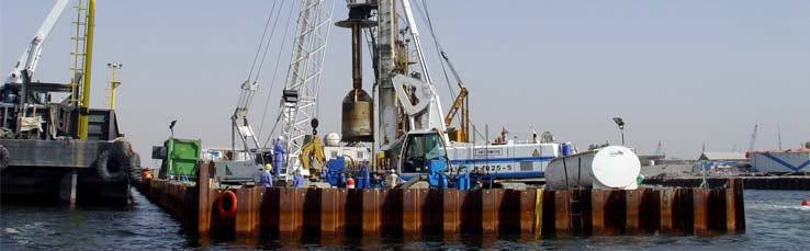 Bored pile - Trevi Group - metal / foundation