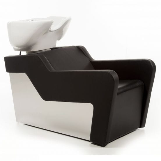 Synthetic leather shampoo chair - TOPWASH CHROME - Nelson Mobilier - 1 ...