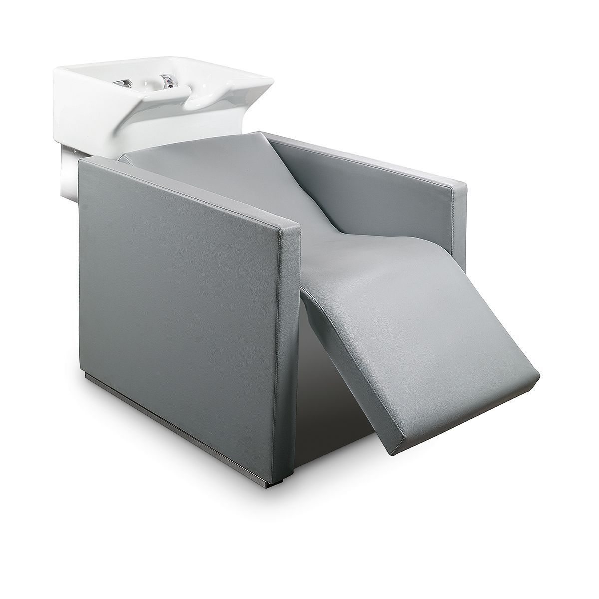 Shampoo chair with footrest - KUAWASH ELECTRIC - Nelson Mobilier - 1-person