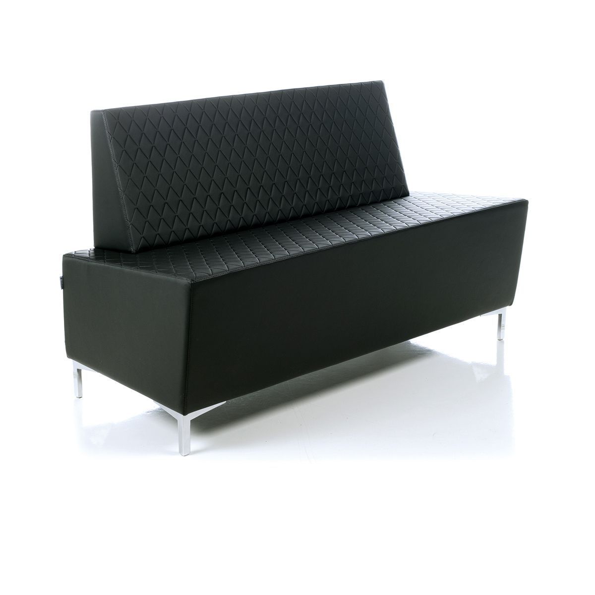 Contemporary upholstered bench - PYRAMID 2P - Nelson Mobilier ...