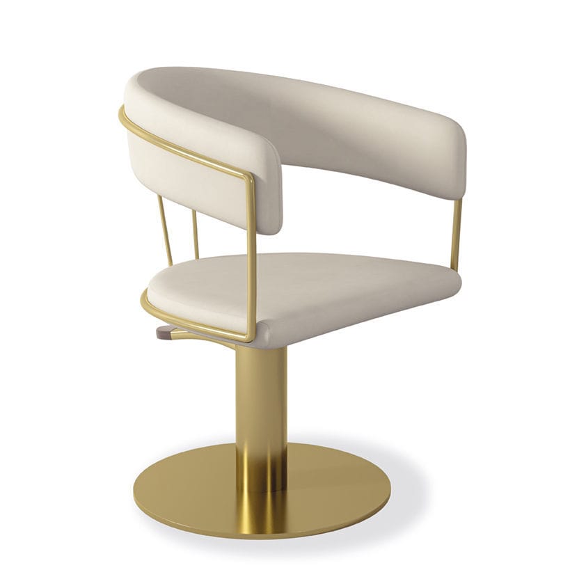 Original design beauty salon chair - POSH - VEZZOSI - synthetic leather ...