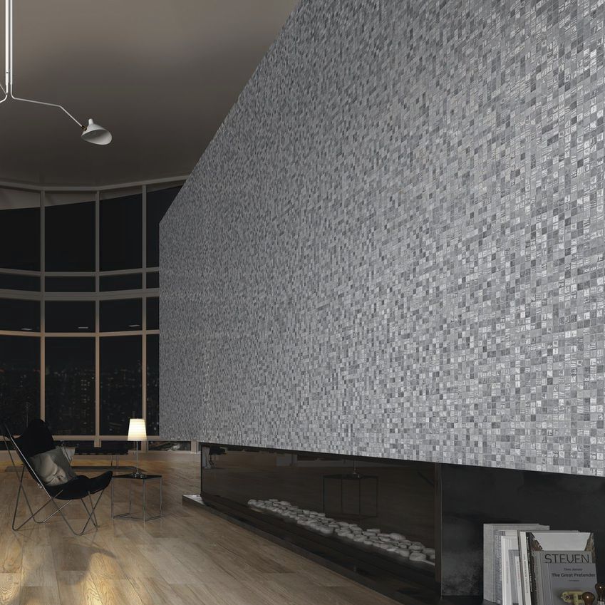 Glass mosaic tile - ECO STONES - ONIX Mosaico - matte / indoor / pool