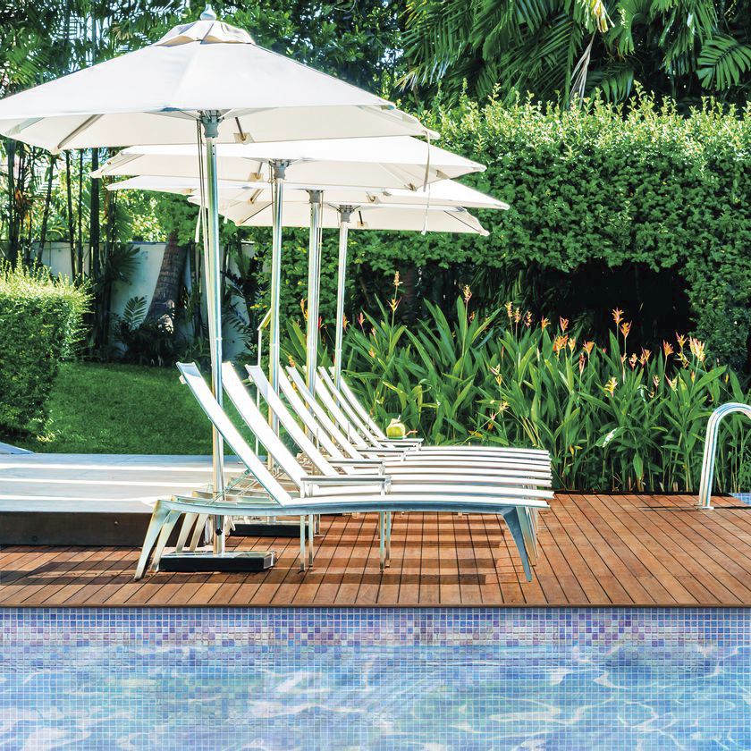 Glass mosaic tile - OPALESCENT - ONIX Mosaico - indoor / pool / wall