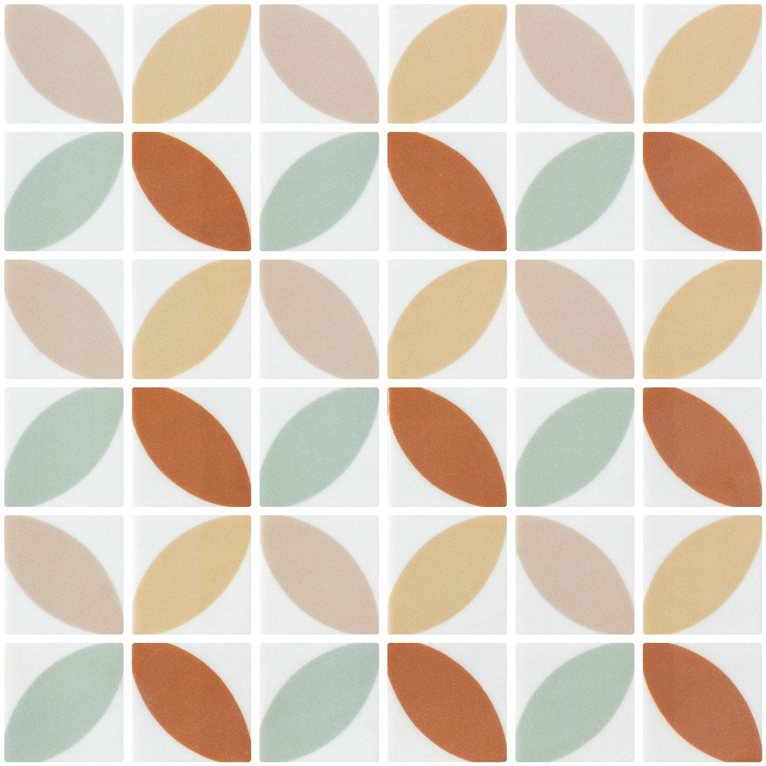 Glass mosaic tile - PENTA DAHLIA - ONIX Mosaico - matte / indoor / wall