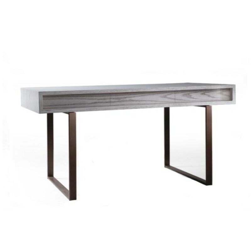 Free-standing desk - CY Boxeo - Cliff Young - contemporary / ash / straight