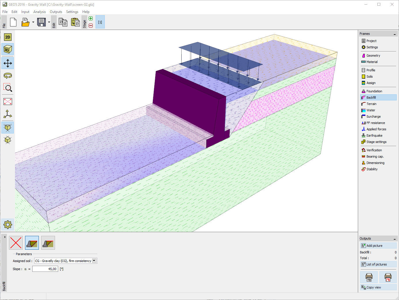 Design software - GRAVITY - FINE - construction management / retaining ...