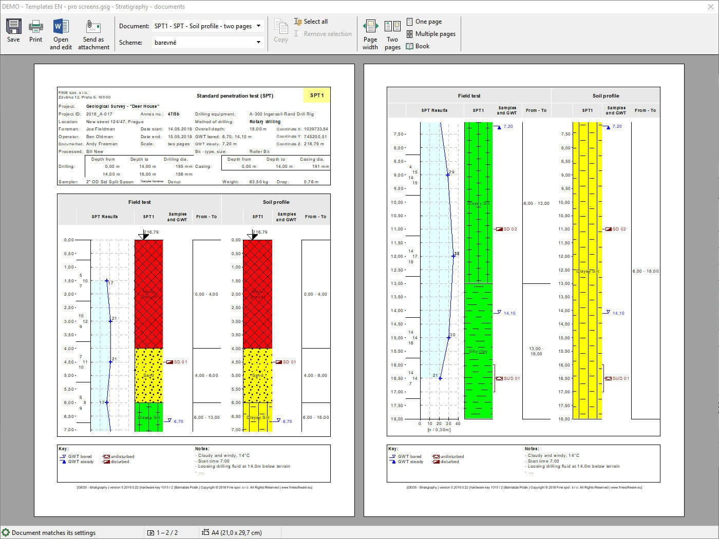 Data management software - STRATIGRAPHY – LOGS - FINE - geotechnical ...