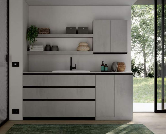 Laundry room cabinet - SPAZIO TIME: 9 - IDEAGROUP