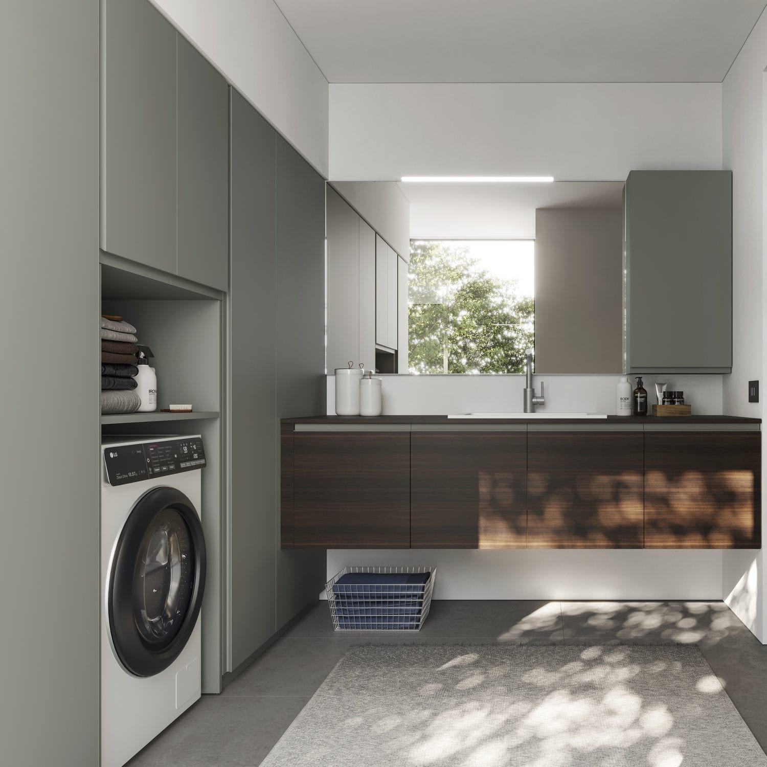 Laundry room cabinet - Spazio Time: 2 - IDEAGROUP