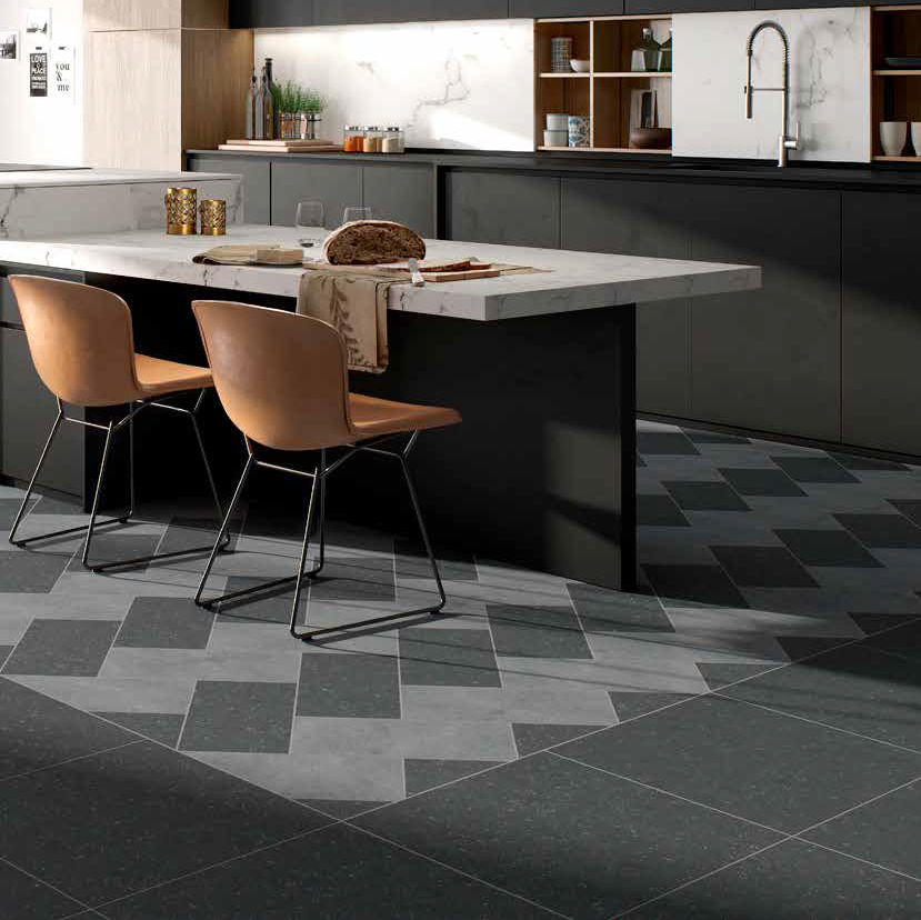 Limestone tile - ESSENTIALS - Carrières du Hainaut - matte / flamed ...