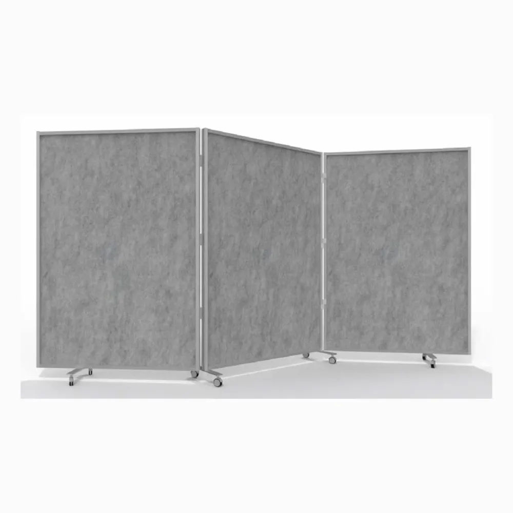 Free-standing sound-absorbing panel - TOSCA TWIST - STUDIO T - aluminum ...