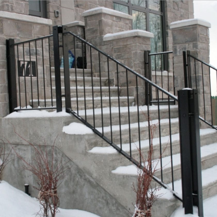 Glass railing - VERTIKAL 5100-1 - BATTIG DESIGN - wrought iron / with ...