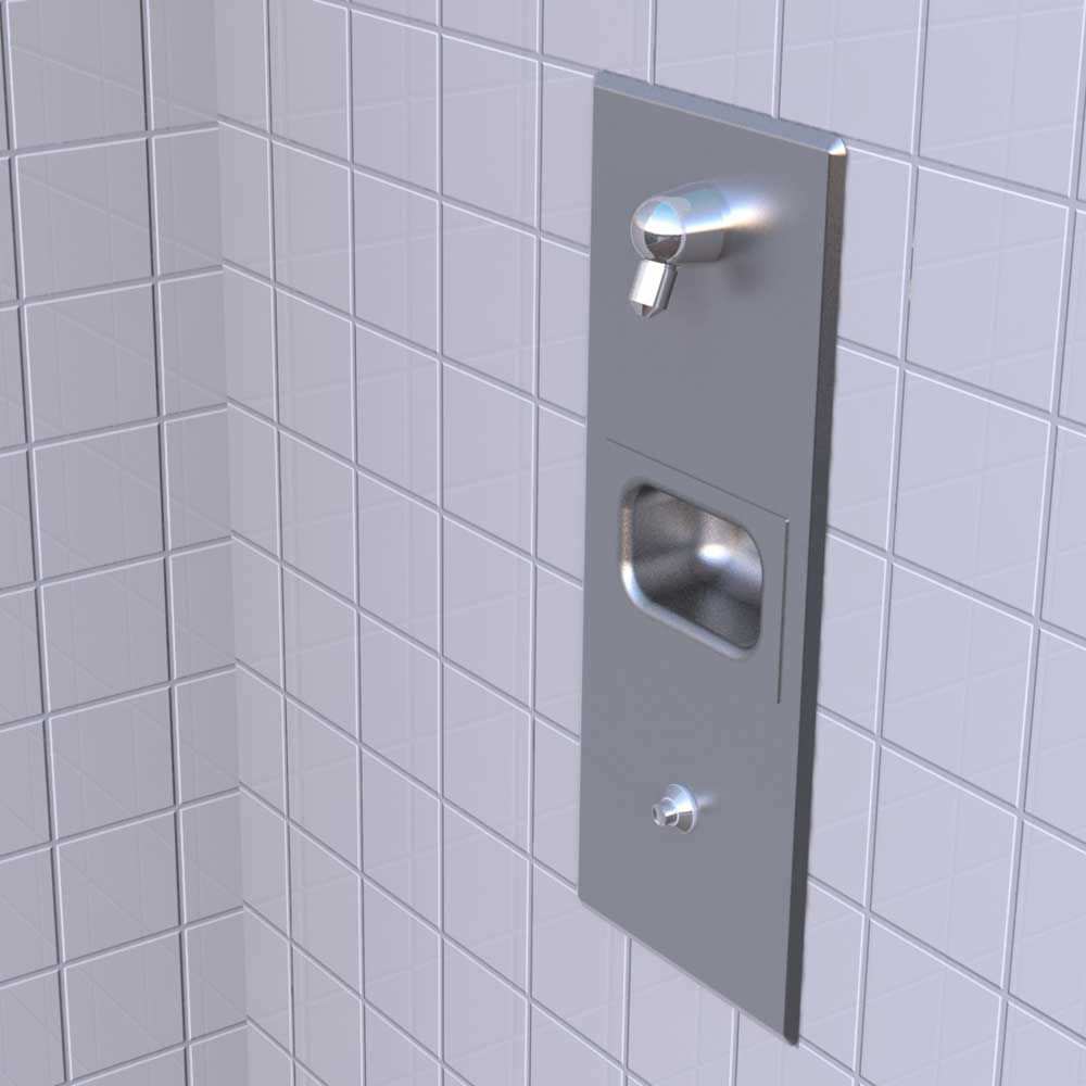 Stainless steel shower - PENAL-WARE® : 1741 - Acorn