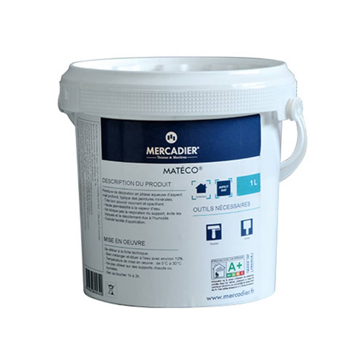 Decorative paint - MATECO® - Mercadier - interior / for wall / for concrete