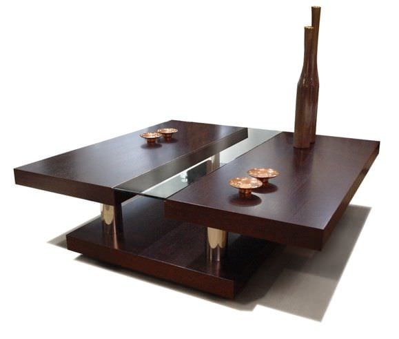 Contemporary coffee table - BERENICE - GONZALO DE SALAS - oak ...