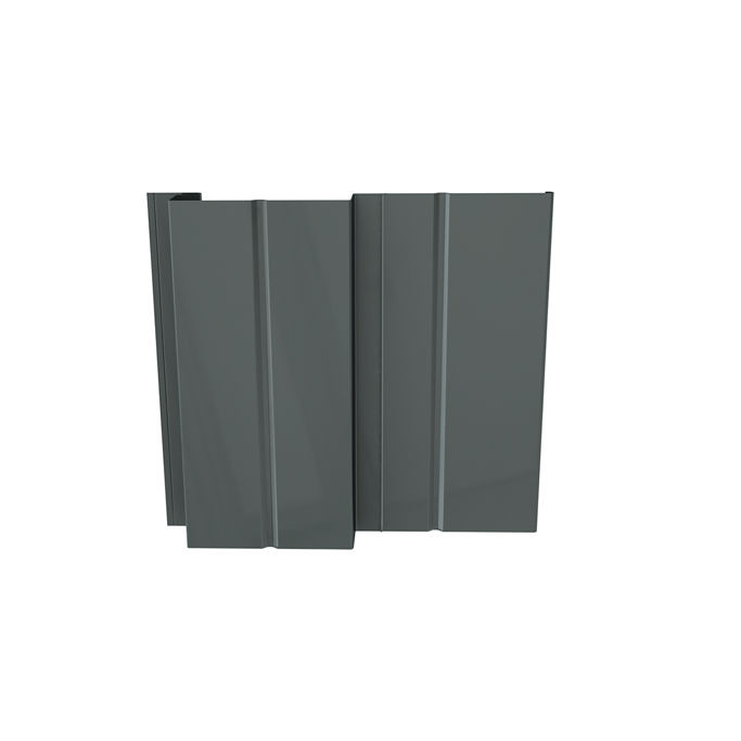 Panel cladding - SELECT SERIES ® 612 - FABRAL - aluminum / vertical ...