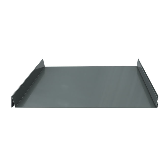 Flat roofing panel - SLIM SEAM ® - FABRAL - steel / aluminum / metal look