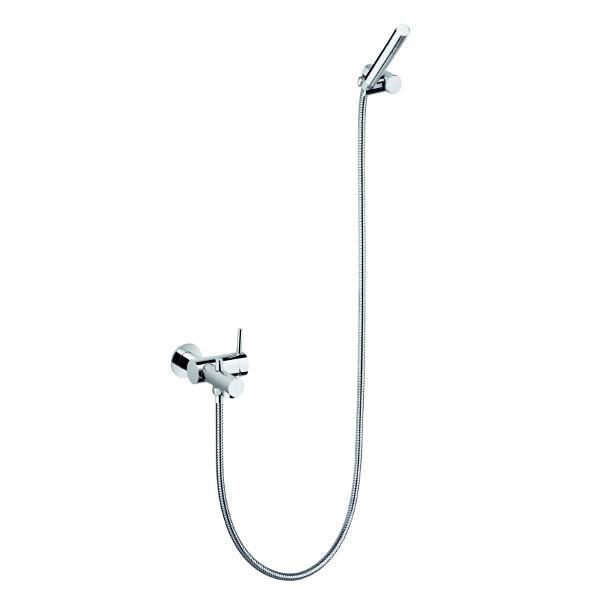 Shower mixer tap - CONTROL : 2480107 - COSMIC - wall-mounted / chromed ...
