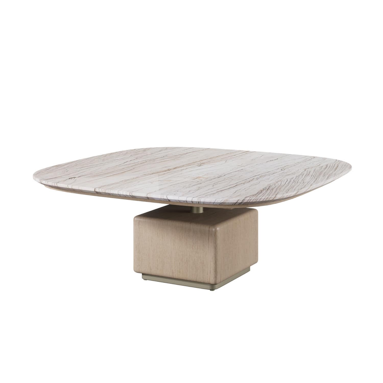 Contemporary coffee table - GEM 411 - Adriana Hoyos - wooden / marble ...