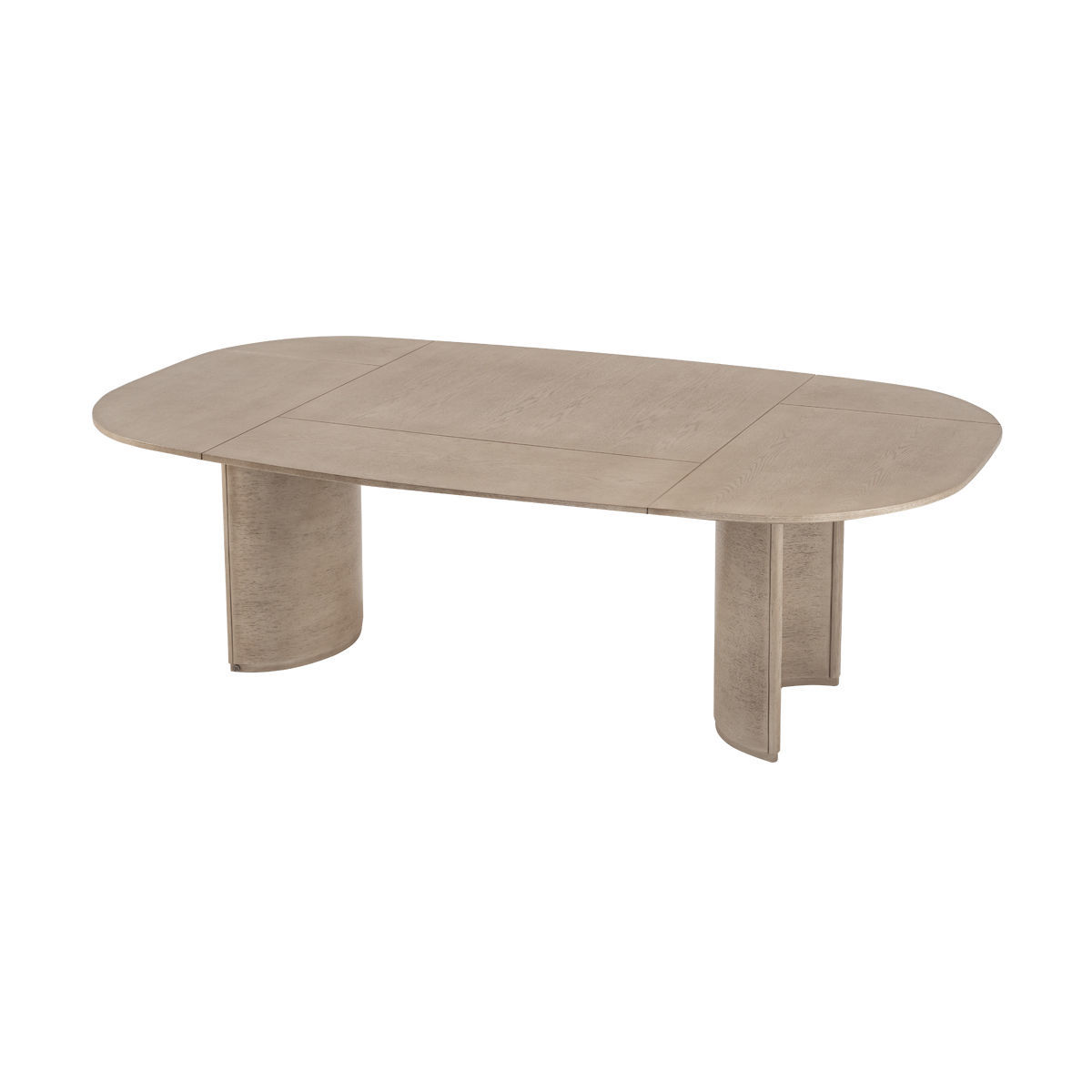 Contemporary dining table - LUA 100 - Adriana Hoyos - solid wood ...
