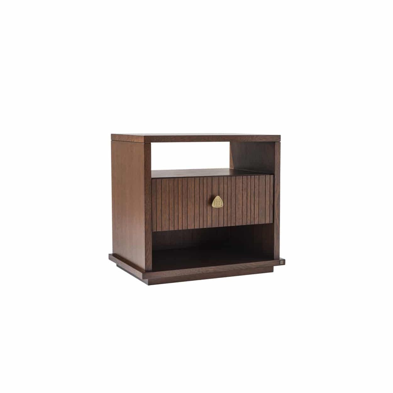 Contemporary bedside table - RUMBA 300 - Adriana Hoyos - wooden ...