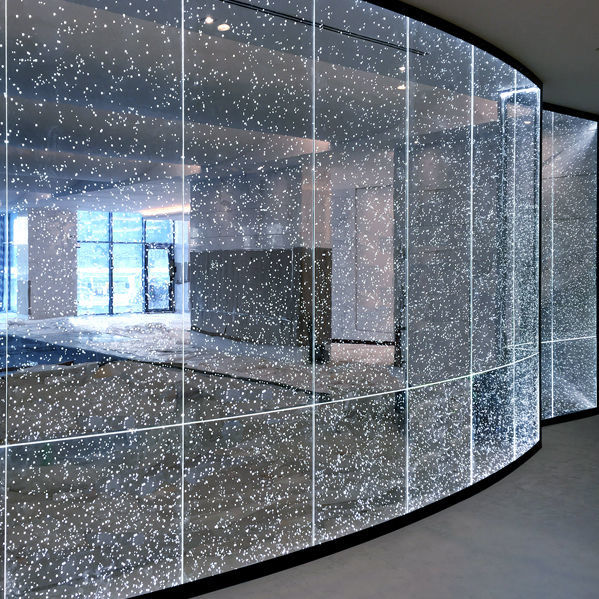 Partition wall decorative panel - Bulles & Argent – E032 - DACRYL ...