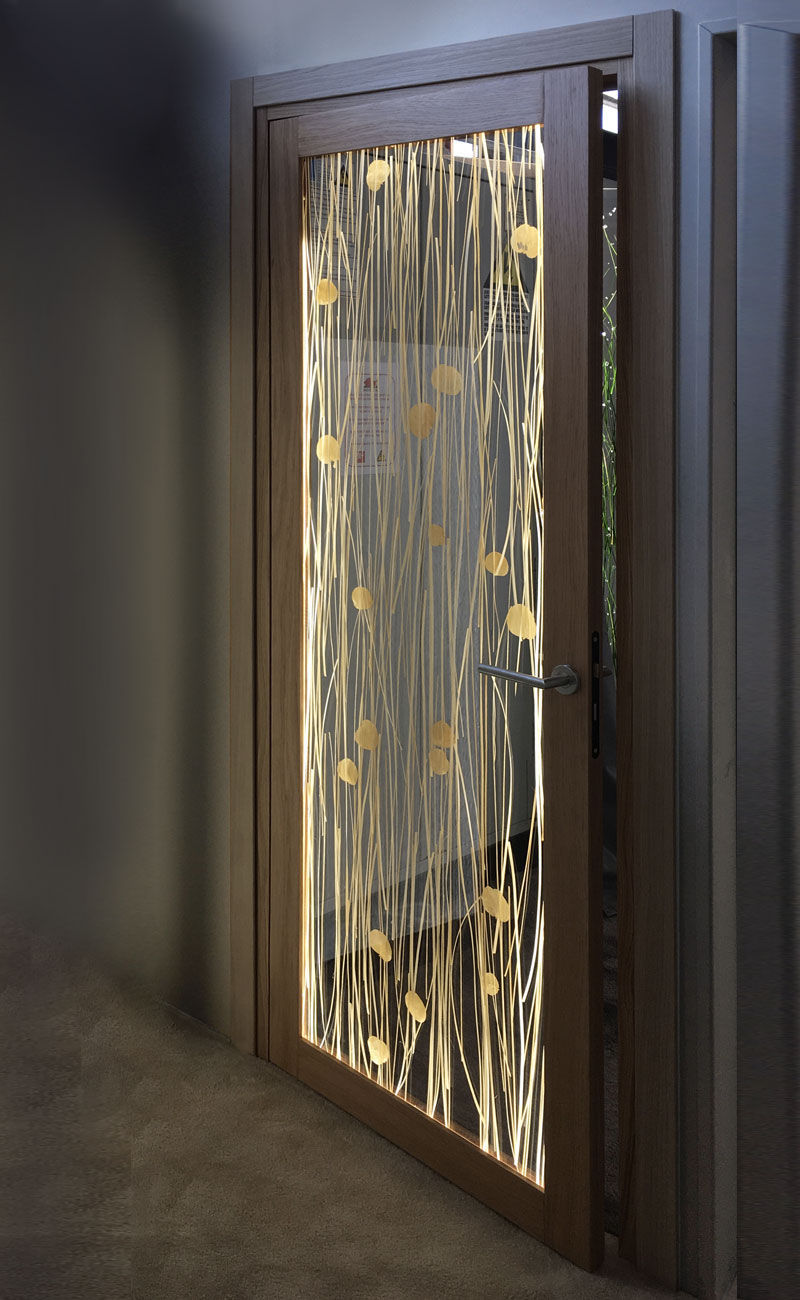 Interior door - ZEN - E012 - DACRYL® - resin / acrylic / acrylic glass