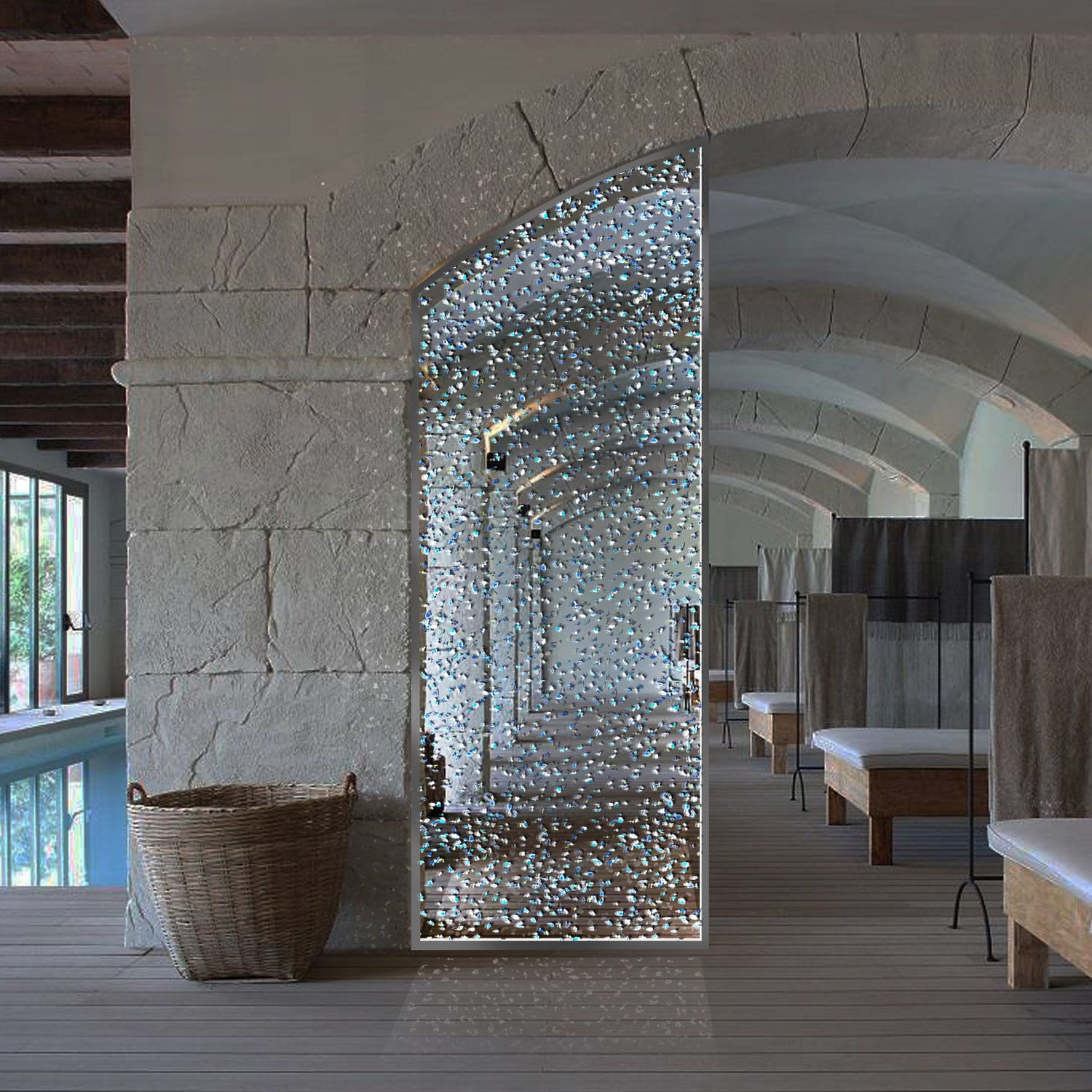 Cover decorative panel - CRISTAL OCÉAN – E033 - DACRYL® - furniture ...