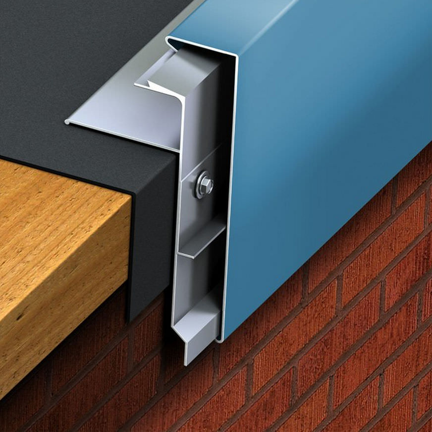 Metal Roof Edge Systems Wall Flashings B&B Sheet Metal