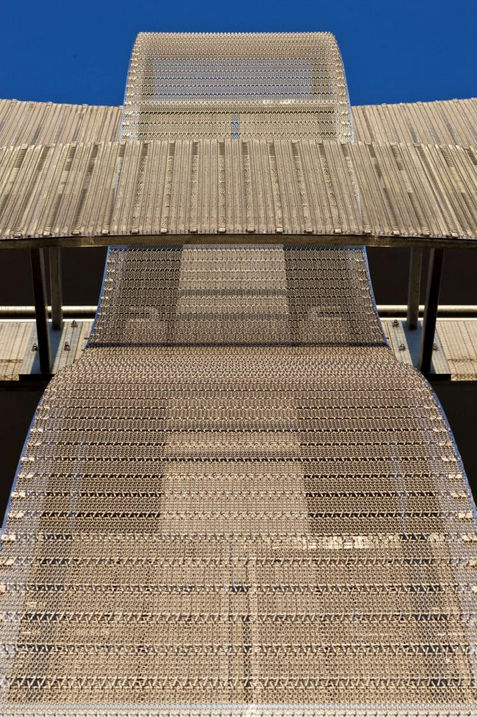 Facade woven wire fabric - CINCINNATI CHILDREN'S HOSPITAL - Cambridge ...