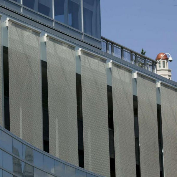Wire mesh solar shading - GTECH CENTER - Cambridge Architectural Mesh ...