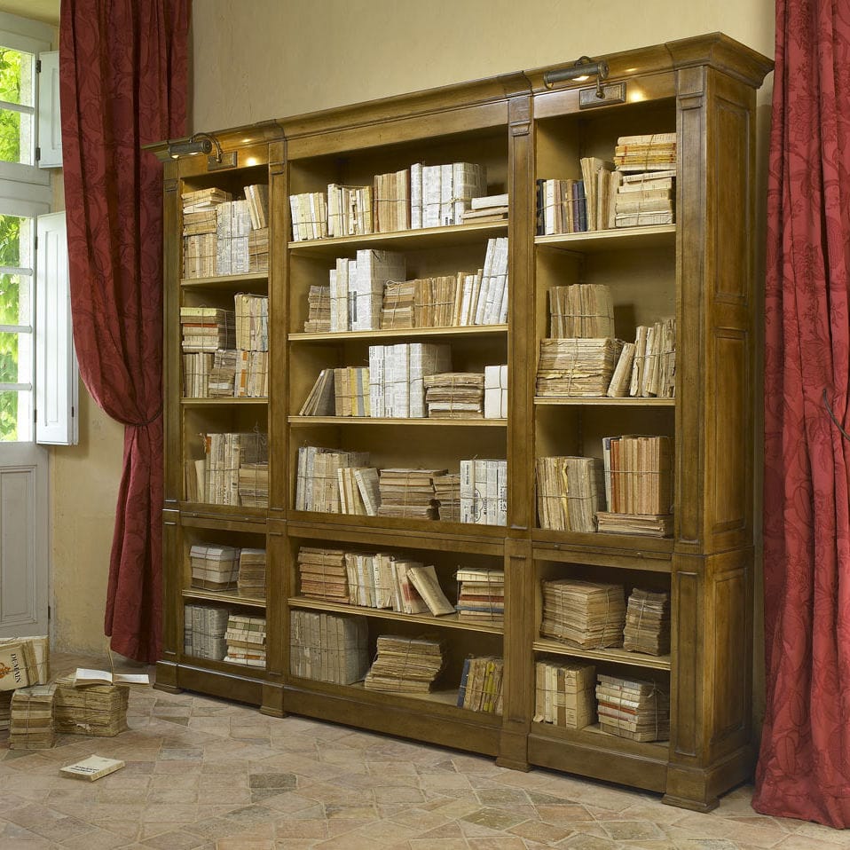 Free-standing bookcase - VENDÔME - Artcopi - traditional / wooden