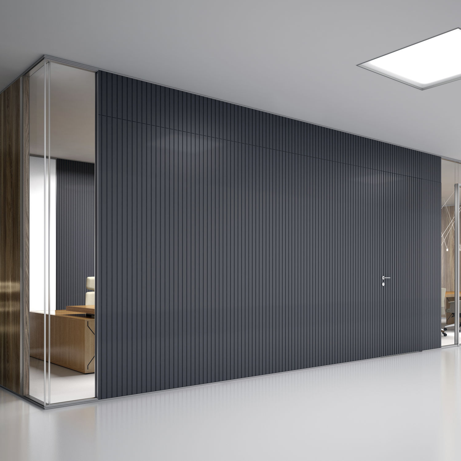 Removable partition - FLAT TOP - FLAT BY ARTIS - MDF / composite ...