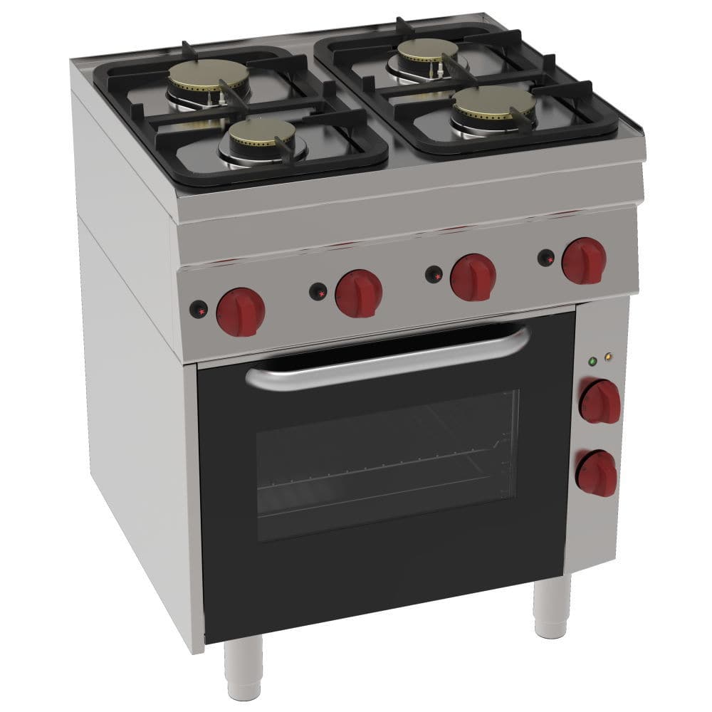 Gas range cooker - 42600311 - Mas Baga - electric / commercial / 4 burner