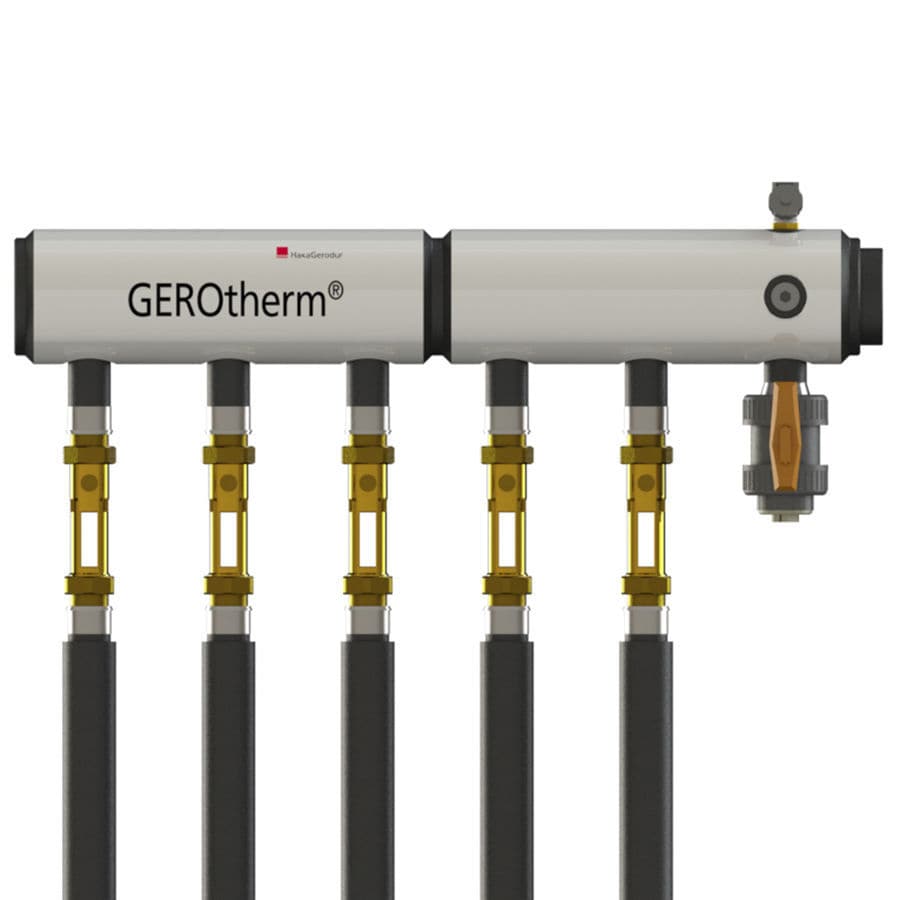 Horizontal geothermal collector - SAVE 125 - HAKA GERODUR