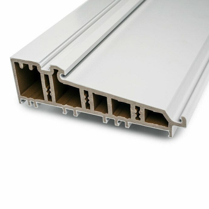 Plastic profile - WPC - HAKA GERODUR - composite material / for facade ...