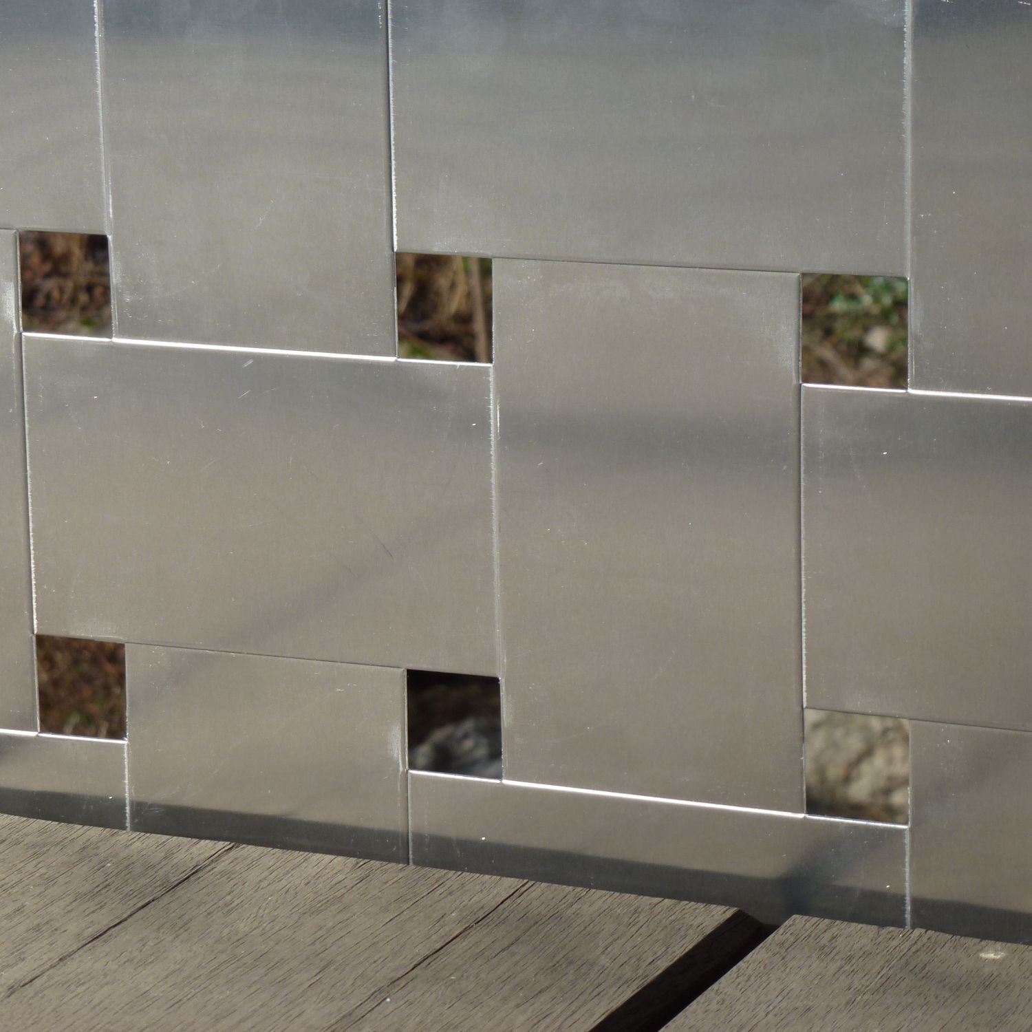 Cassette cladding - TRESS'DESIGN - Metal Design Concept - metal / textured