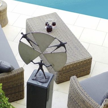 Contemporary coffee table - NOVA - BOREK parasols | outdoorfurniture ...