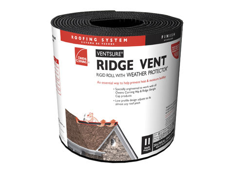 Ventilated ridge cap - VENTSURE® - Owens Corning Insulation