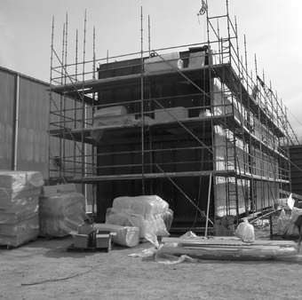 Thermal insulation / fiberglass / rigid panel / lightweight - SCR ...