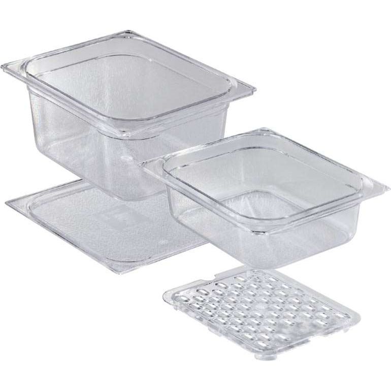 Plastic storage box - GN 1/2 - Melform - with lid