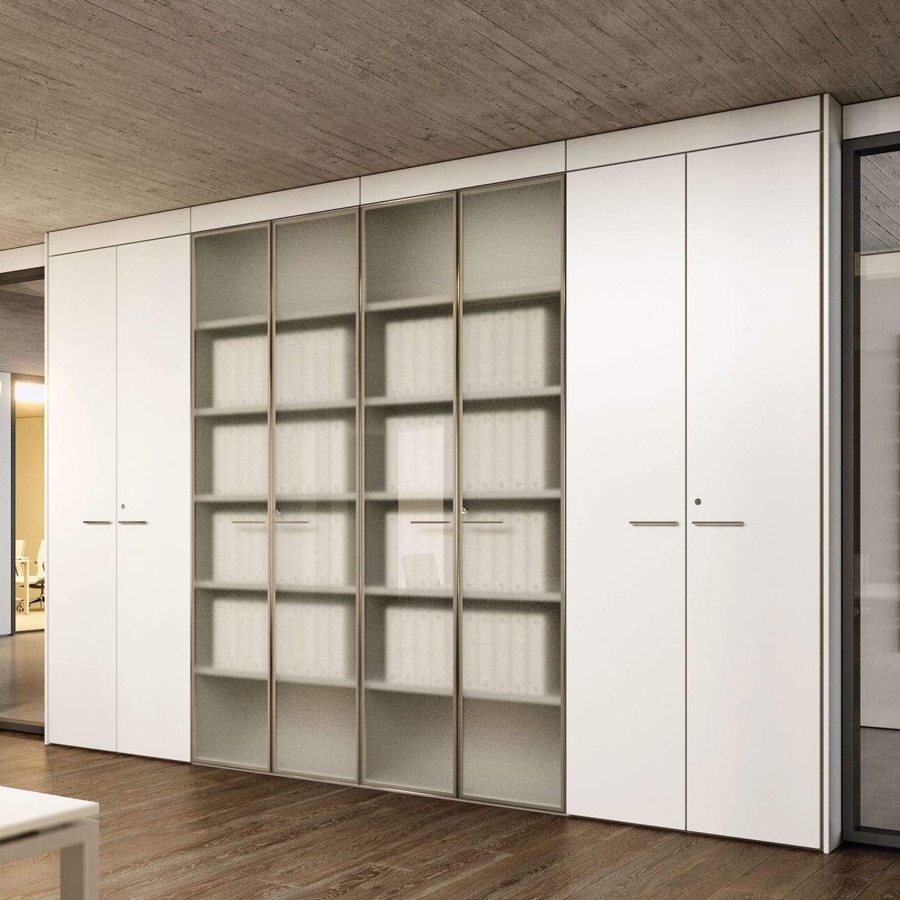 Office storage wall - VAULT - Styloffice S.p.a. - storage / metal ...