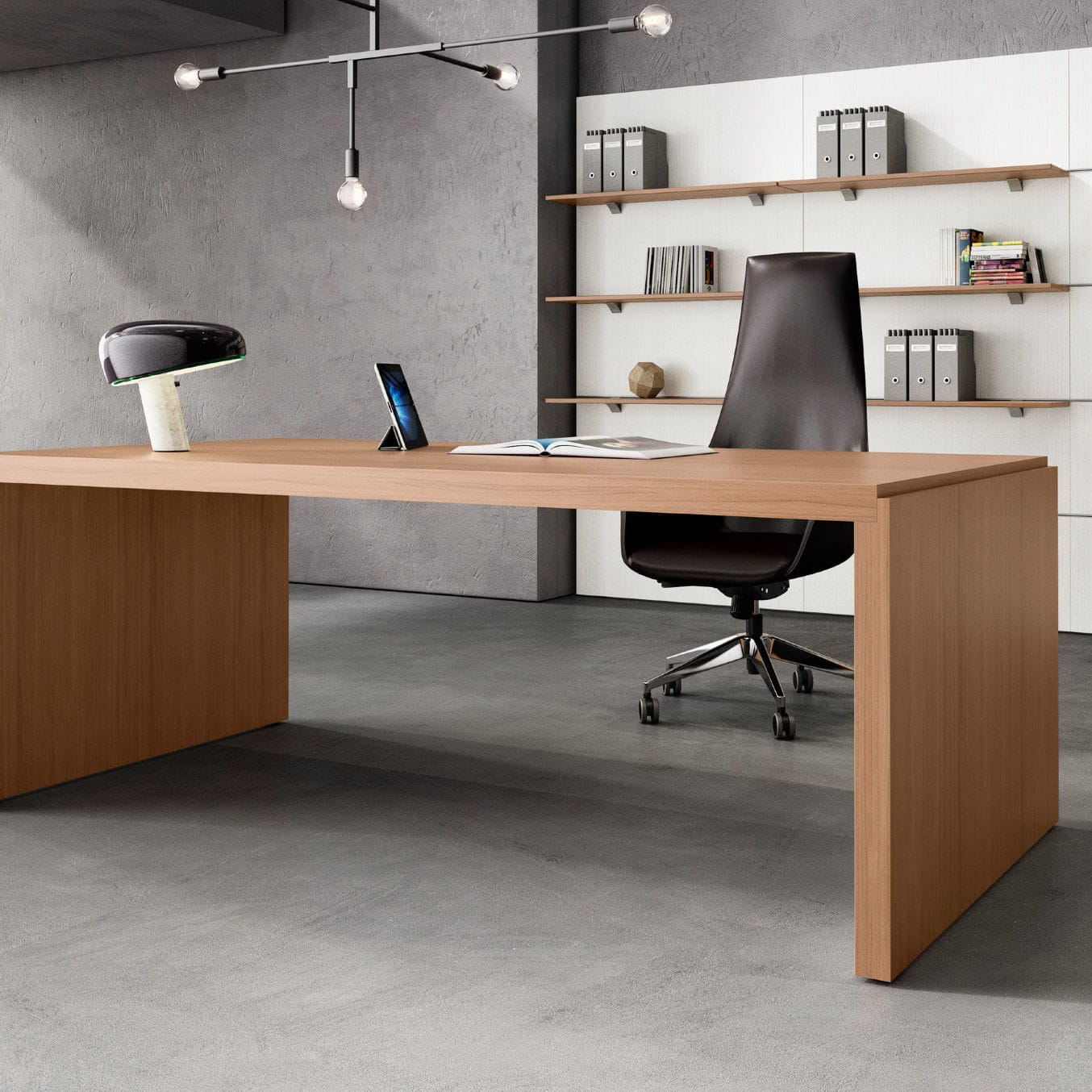 Free-standing desk - CHARISMA 4.0 - Styloffice S.p.a. - contemporary ...
