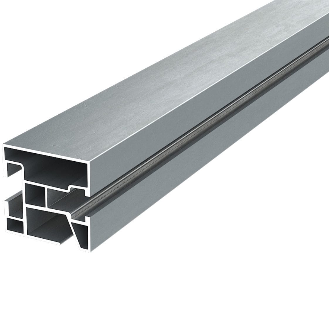 Aluminium profile - 4900-PEGA-MBA-2675 - PESPA ALUMIN - rectangular ...