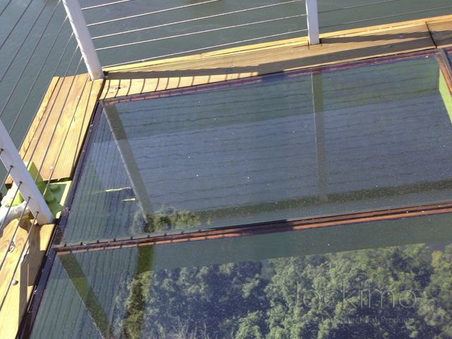 Patterned glass panel - GLASSGRIT™ CRYSTAL CLEAR™ - Aag-glass ...